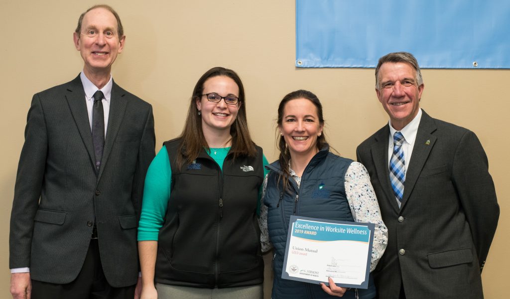 Union Mutual earns Gold Worksite Wellness Award - Union Mutual